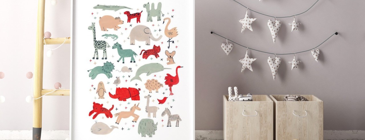 Animal Themed Nursery Décor – Nursery & Kid’s Room Décor Ideas | My ...