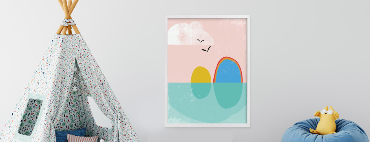 Landscapes Wall Art In A Room Bring Fun Fantasy – Nursery & Kid’s Room ...